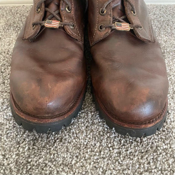 Chippewa | Shoes | Vintage Original Chippewa Lace Up Western Work Boots ...
